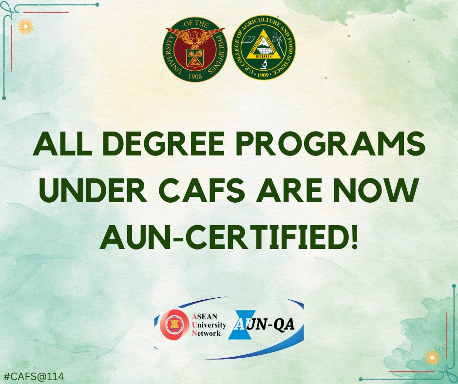 ASEAN University Network Certified! - CAFS ASEAN University Network Certified! - CAFS